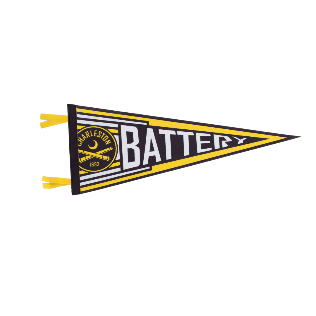 Vintage Style Pennant Flag – Charleston Battery Team Store